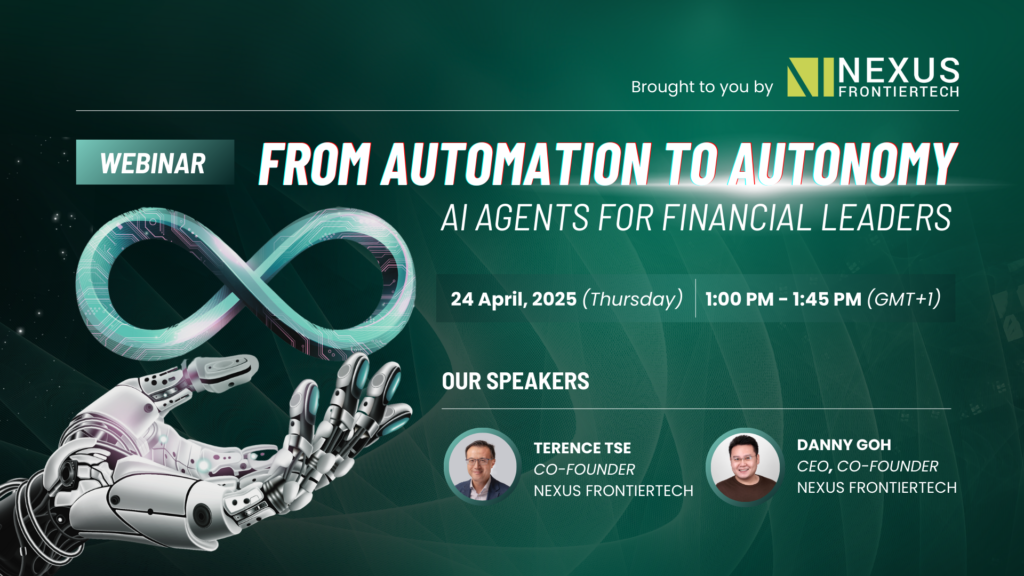Why AI Agents Are Already Reshaping Finance – Highlights from Our April Webinar - Nexus FrontierTech